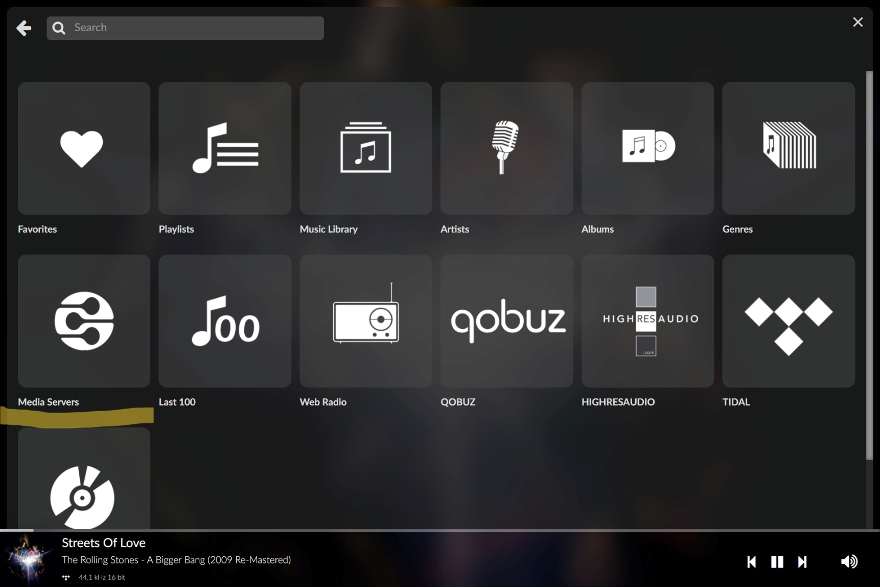 How to connect a PC as media server?